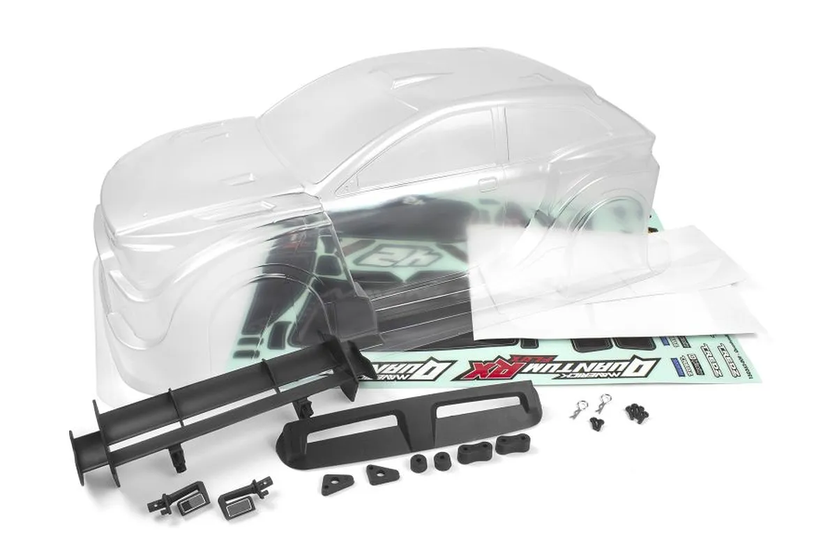 Maverick 1/10 Quantum RX Unpainted Body Shell - Clear | 150362